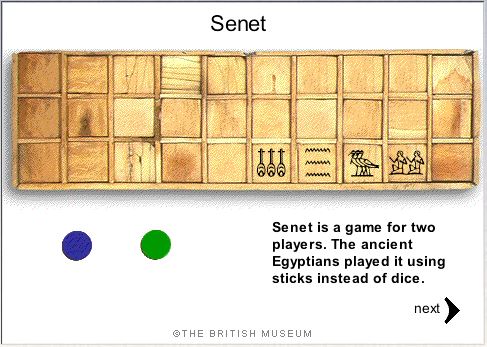 RAY'S BLOGGING AGAIN: Ancient Egyptian game Senet runs in Win-8