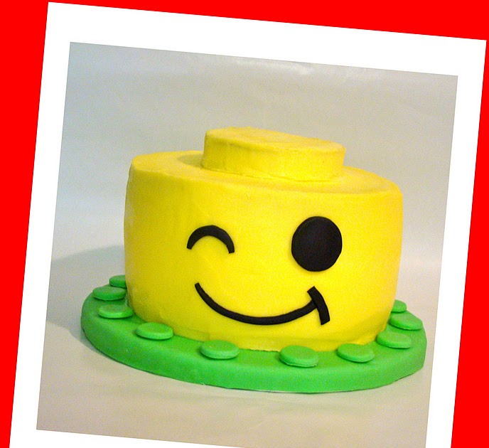 Simply Cake: LEGO head cake