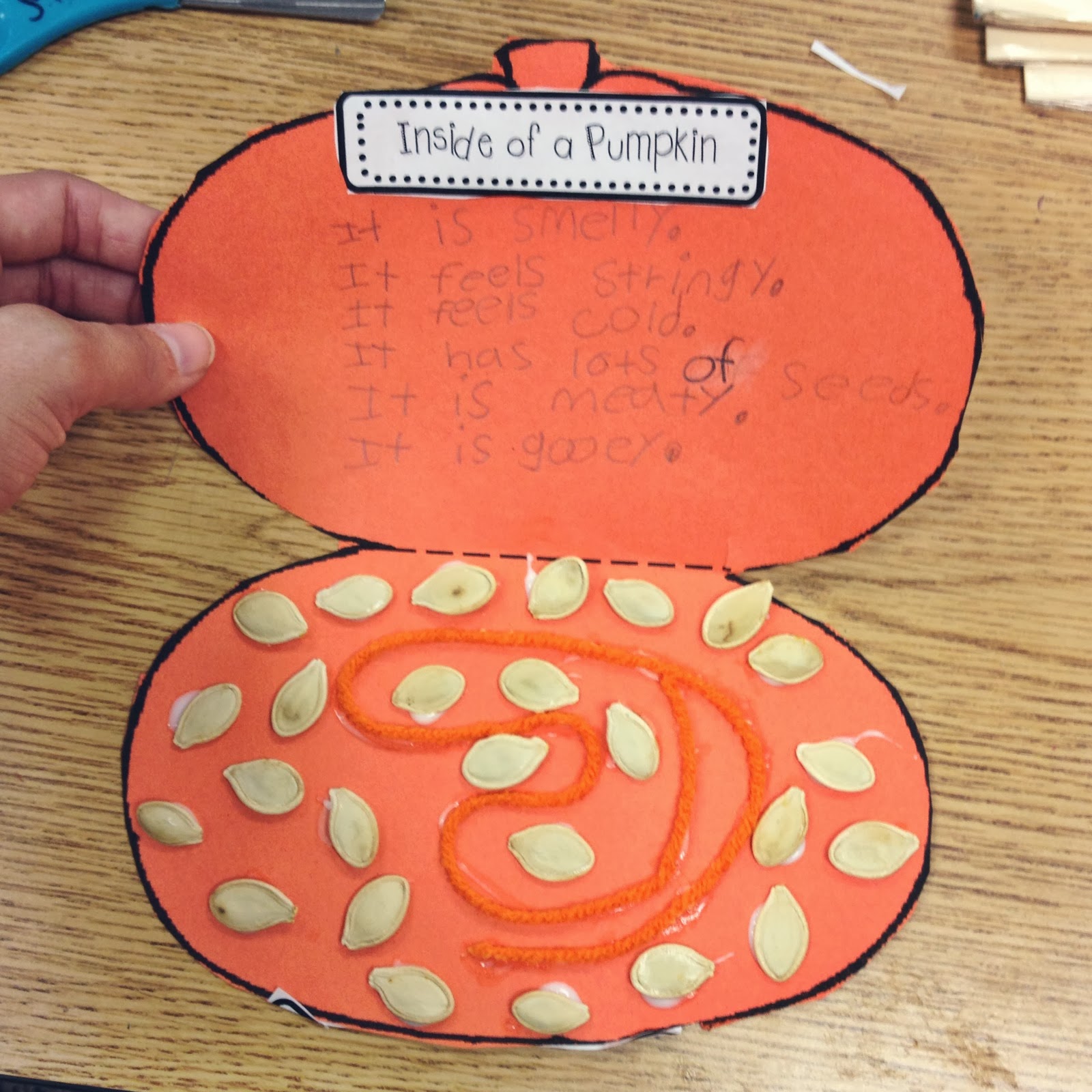 Simply Second Grade: Hello, October! Pumpkin Fun + a FREEBIE