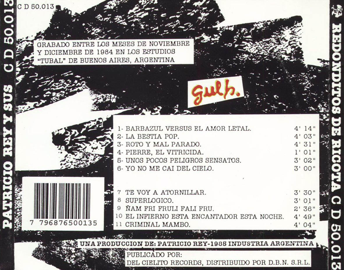 If the blog refuse to FLAC...: Patricio Rey y sus Redonditos de Ricota ...