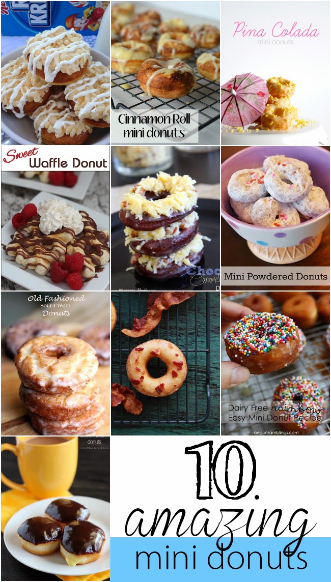 Recipe ~ Mallow-Krisp Baked Mini Donuts