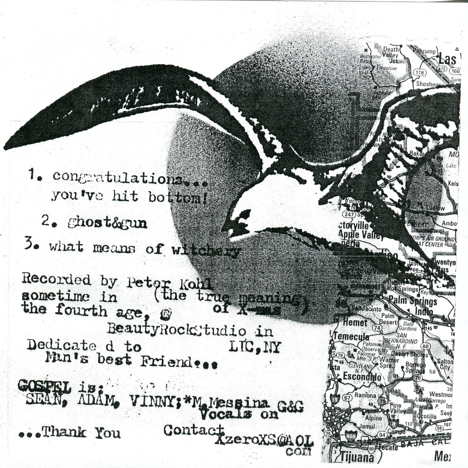 screamo scans: gospel/kodan armada - a split 10" (2004)