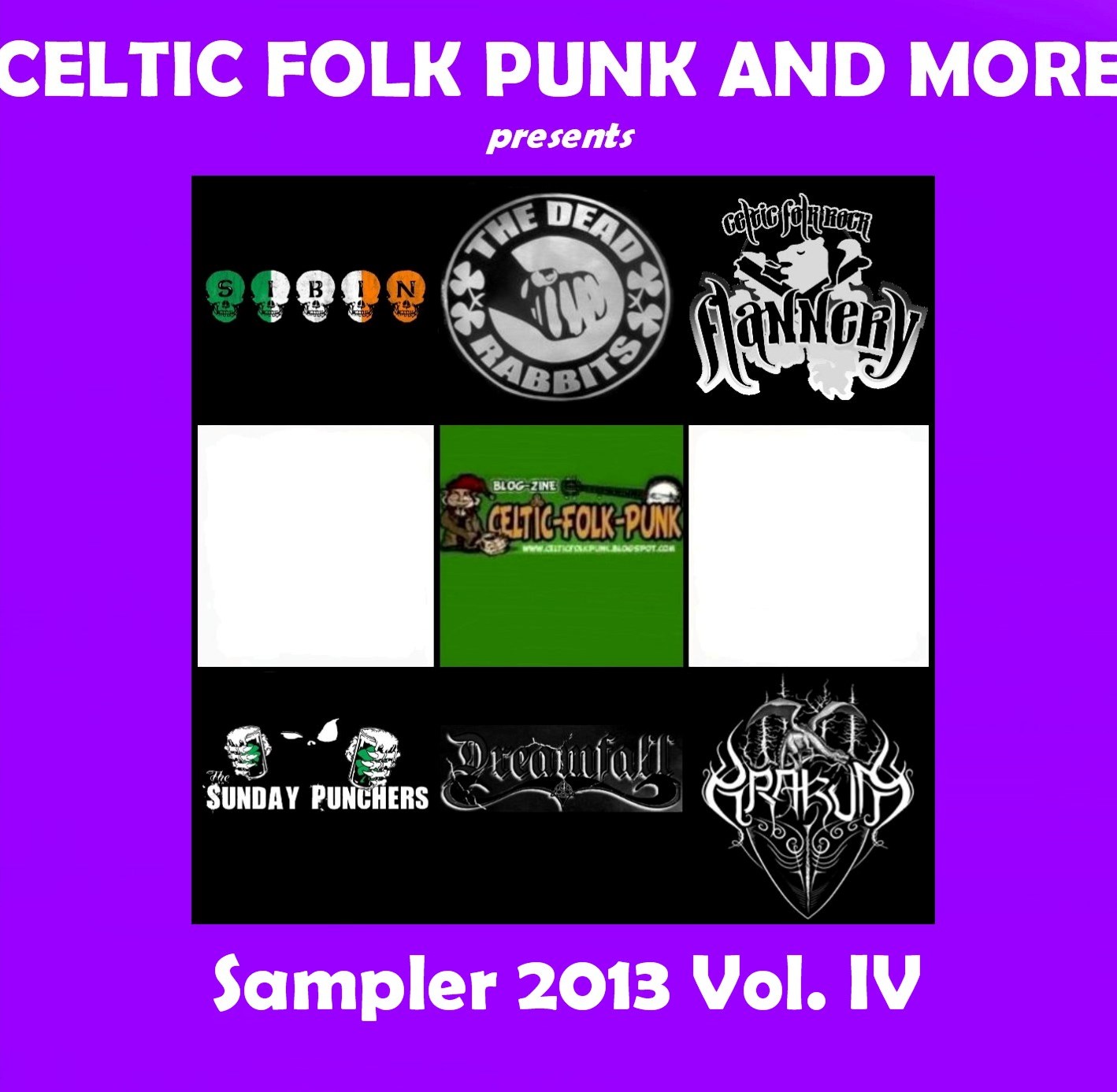SAMPLER 2013 VOL. IV ~ CELTIC FOLK PUNK AND MORE