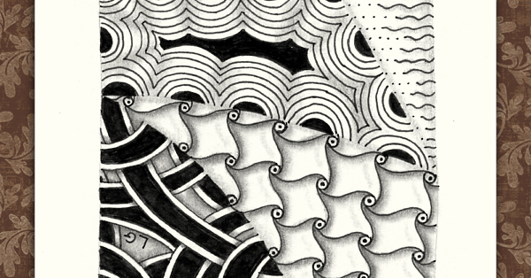 Time for Tangling: Classic Zentangle® - Cadent, Crescent Moon, Msst & Umble