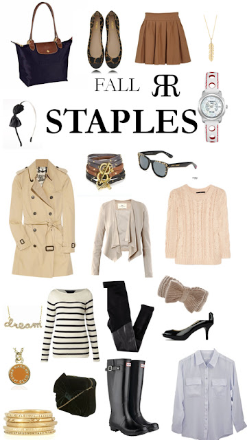 The Staycationer: Fall Staple Pieces