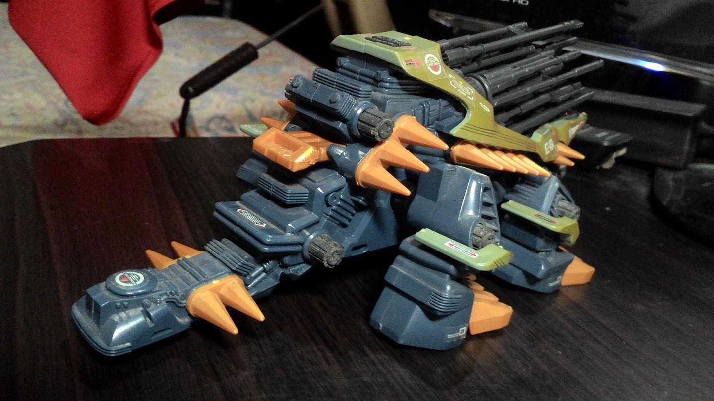 djao's TRIAL NO ERROR: Zoid Gun Blaster (RZ-052) Ankylosaurus Type