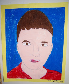 art & ideas that grow: Self Portraits -4th Grade