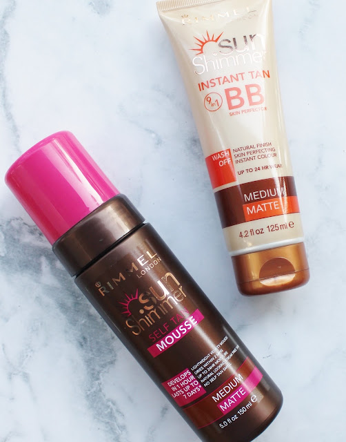 Glossy Situations: Rimmel London Sun Shimmer Instant Tan & Self Tan ...