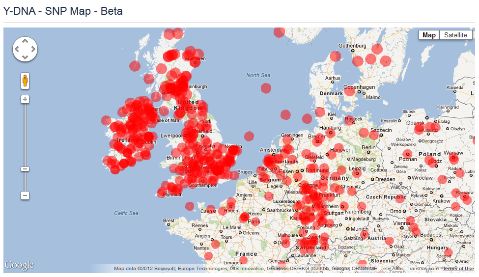 Haplogroup R1b: Normans & Anglo-Saxons: