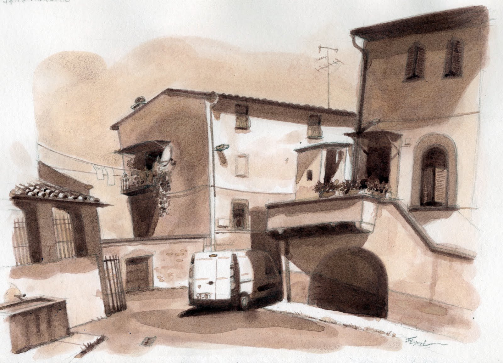 Drawing Viterbo: Fred Lynch