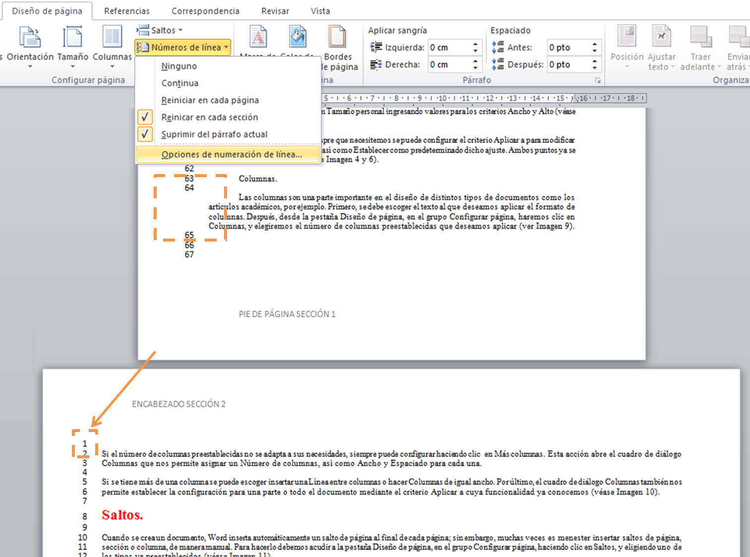 Configurar página - La Biblioteca Digital