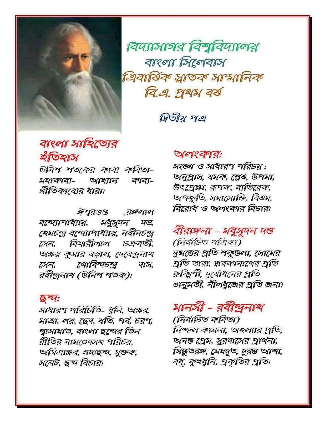 BENGALI HONOURS bengali-honours