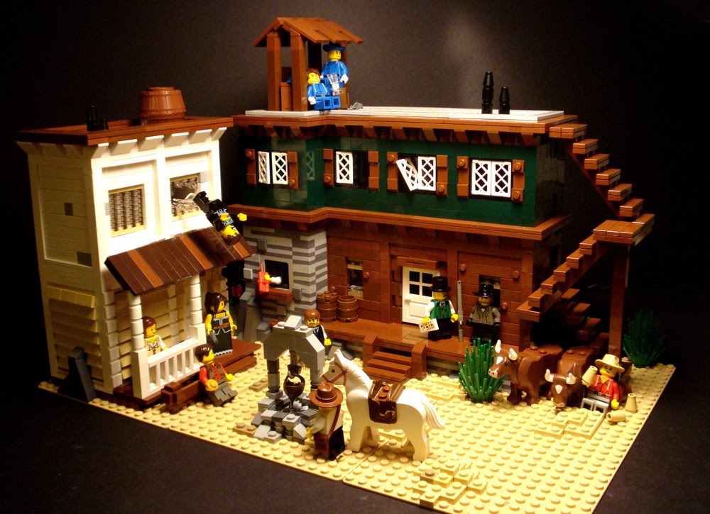 Lego Asia: Lego Western Theme MOC