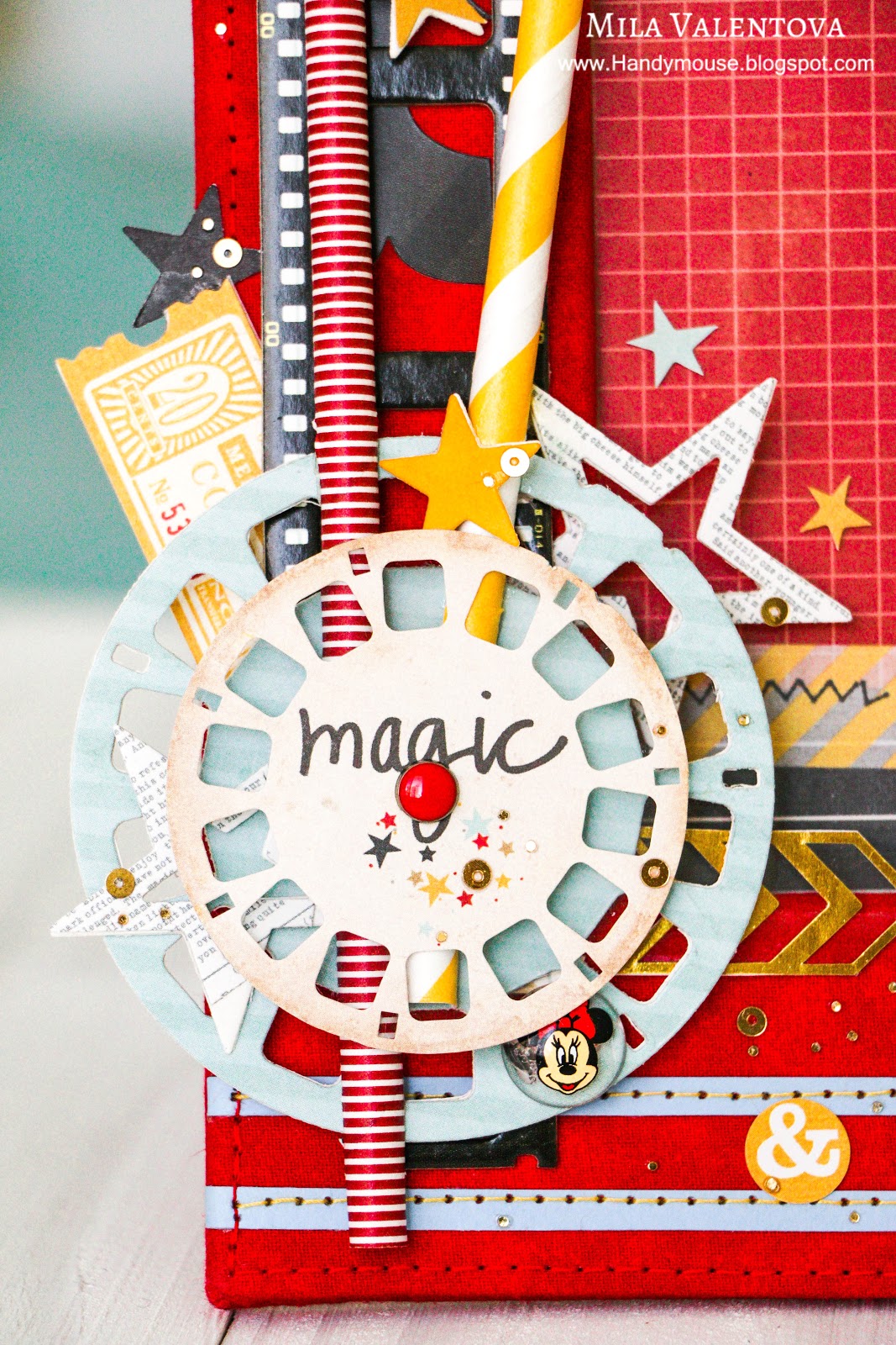 Mila Valentova, art blog: Photo frame "Magic Disney".