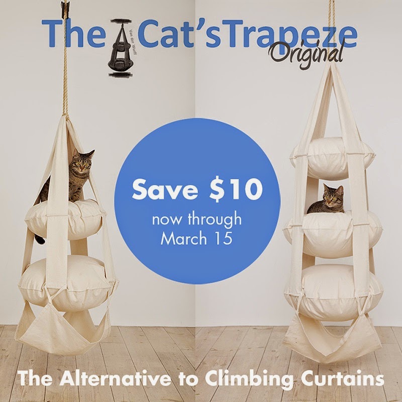 Cat and DOG Chat With Caren: It's A Cat's Trapeze Pre-Sale Special!!