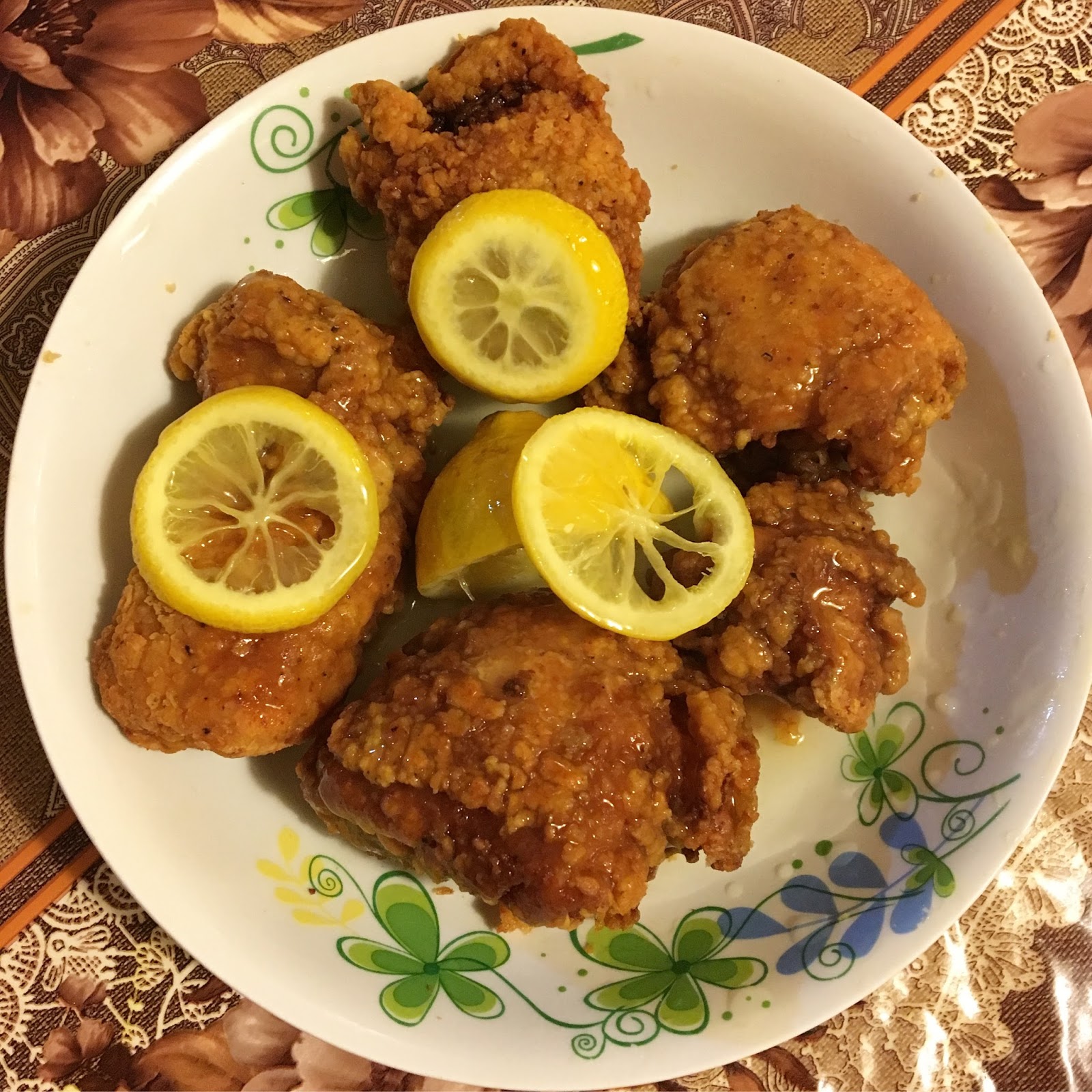 ♥ Cherry Blossom ♥: ~ Resepi : Ayam Lemon Inspired Pak Li Kopitiam