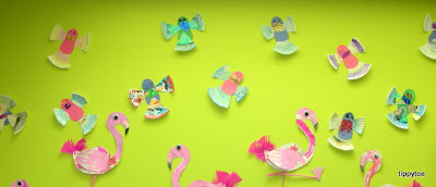 Tippytoe Crafts: Hummingbird Craft