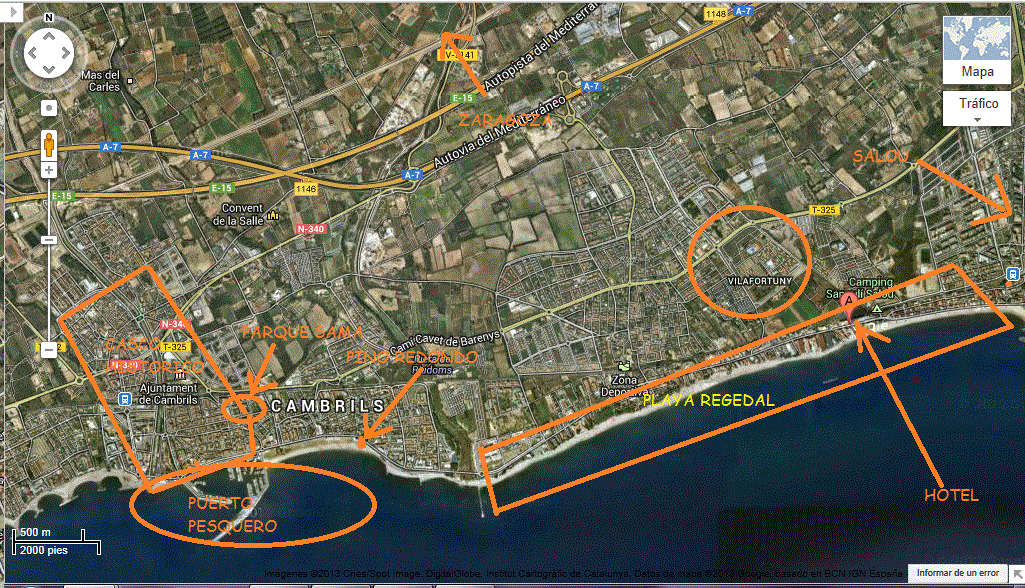 EL OVILLO: DE VIAJE POR CAMBRILS