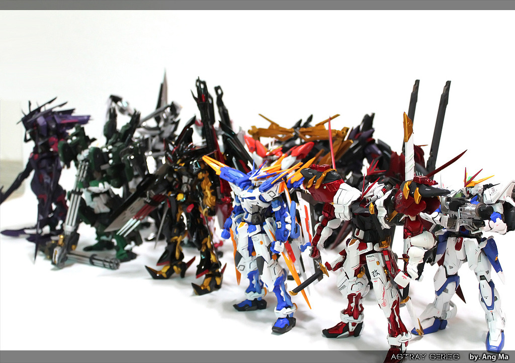 MG 1/100 Gundam Astray Series by Ang Ma Image Gallery