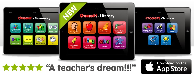 HelpKidzLearn: ChooseIt! iPad Apps for Literacy, Numeracy & Science