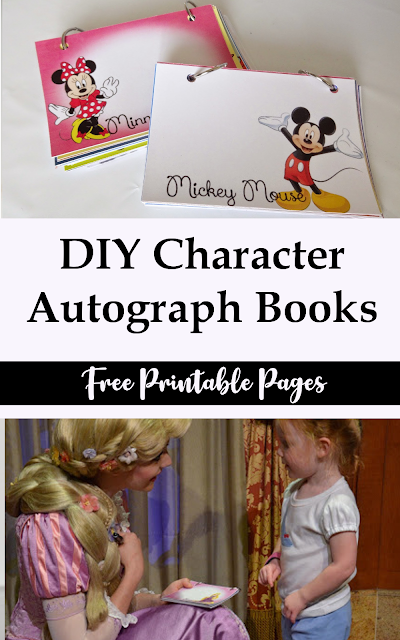 DIY Disney Autograph Book and Printables | Sew Simple Home