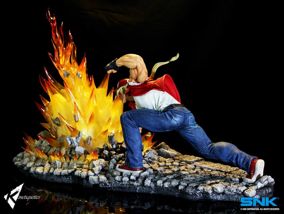 Figuras: Fotos oficiales y detalles de Terry Bogard Power Geyser 1/4 de ...