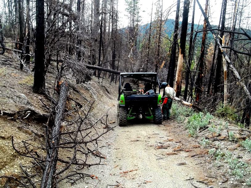 Official Quiet Warrior Racing Blog: Trail Management - Post-Fire Hazard ...