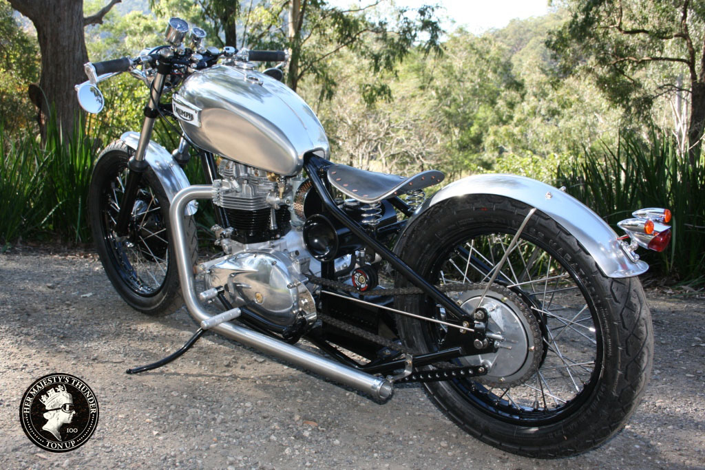 Her Majesty’s Thunder: 1971 Triumph Tiger Transforms To Aussie Tanker