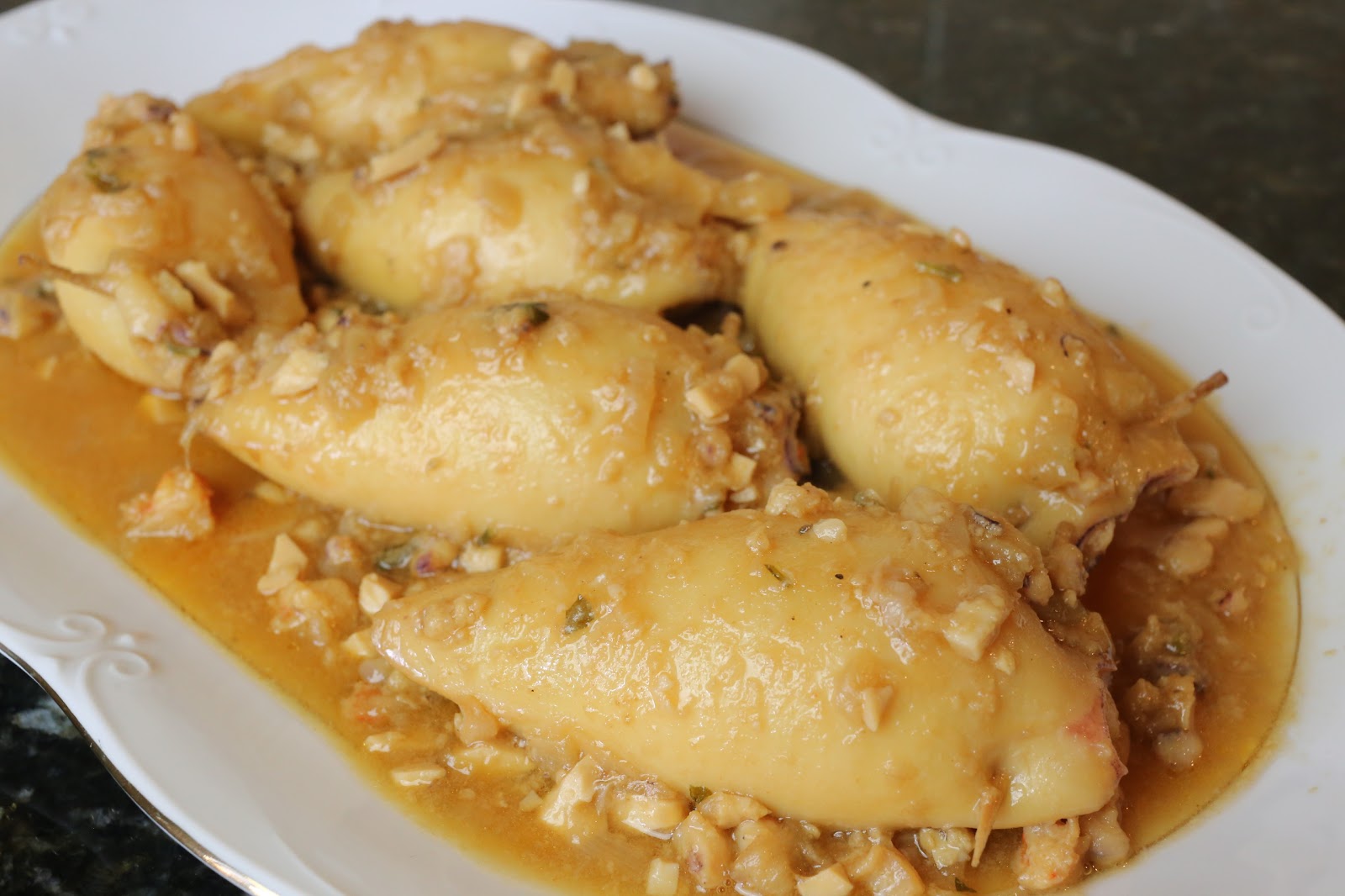 Cocina andaluza: Calamares rellenos