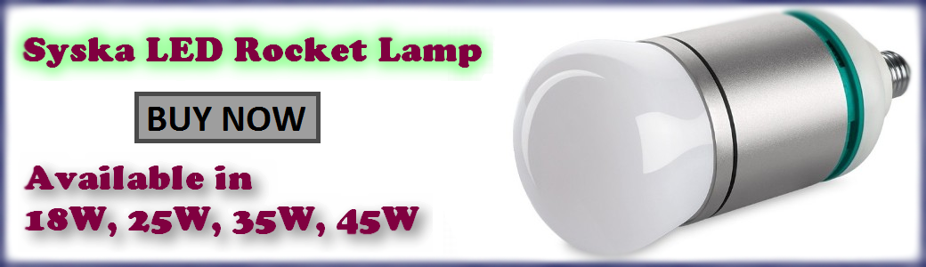 Syska LED Rocket Lamps