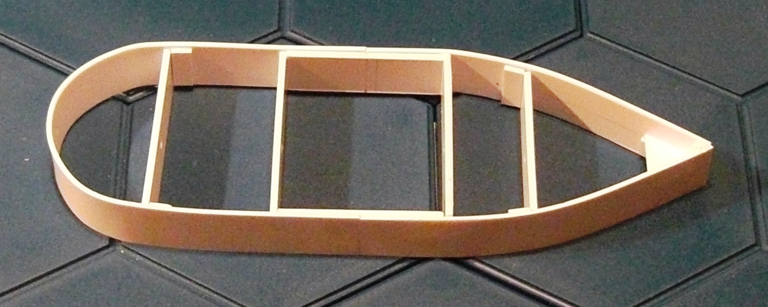 Wargaming Miscellany: How to build a hollow hull for a larger model ...