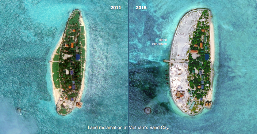 GeoGarage blog: What China has been building in the South China Sea