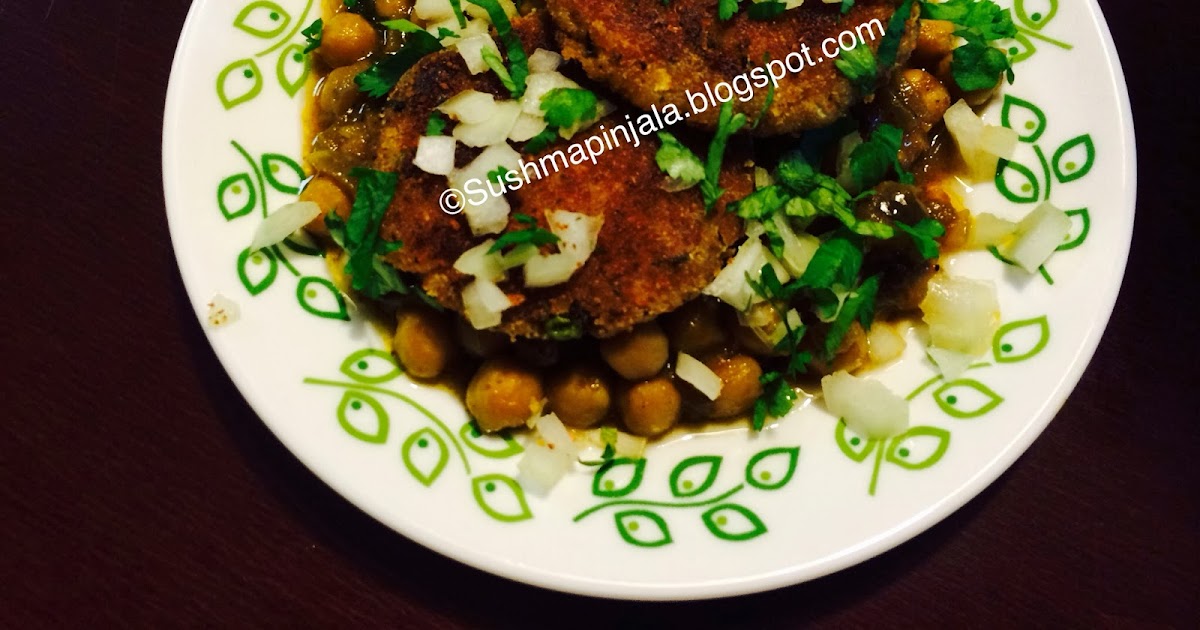Tikki Chole - From Sushma's Kitchen