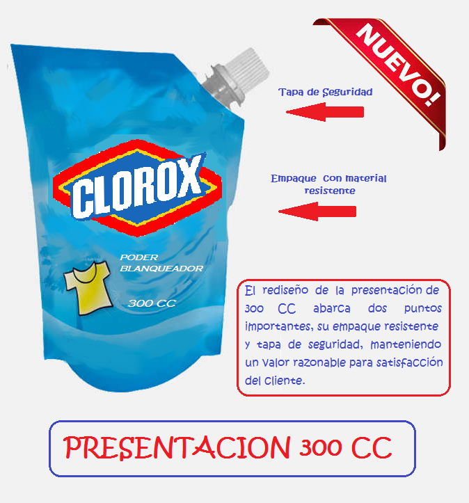 CLOROX. Poder Blanqueador !!!: 2014
