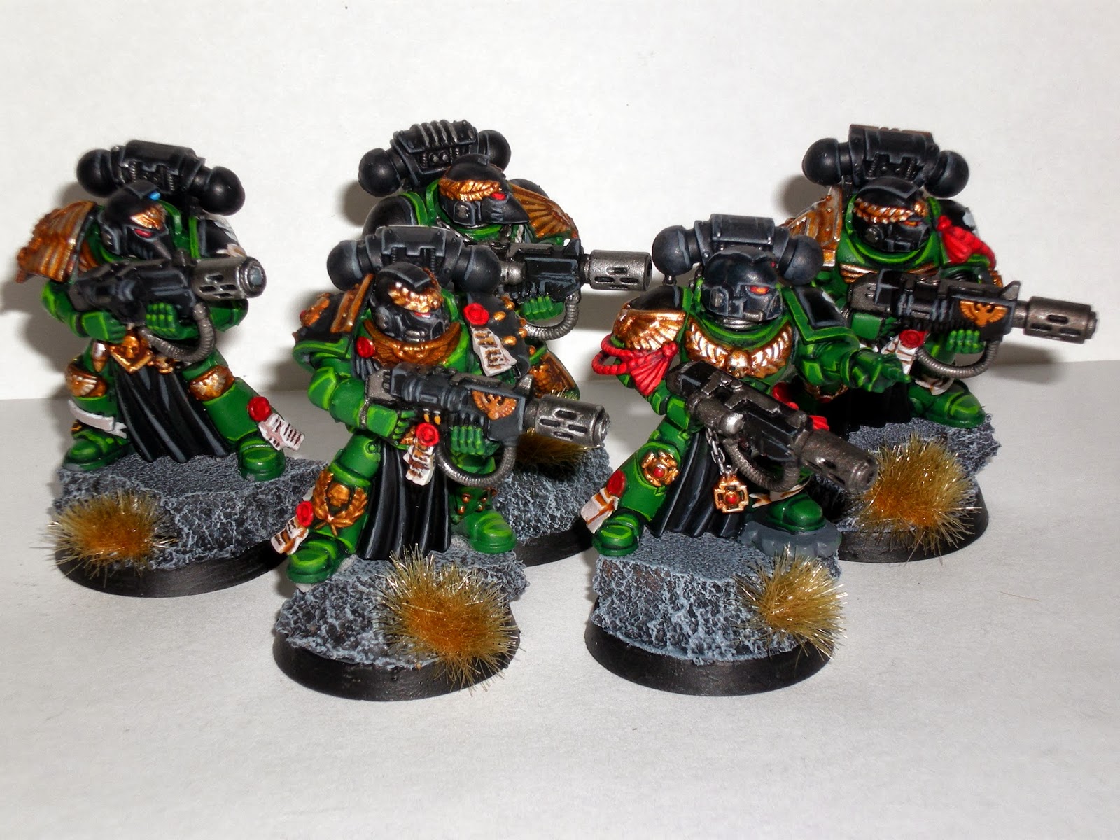 A Bunch of Tactical Whatevers: SALAMANDERS : COMMAND SQUAD