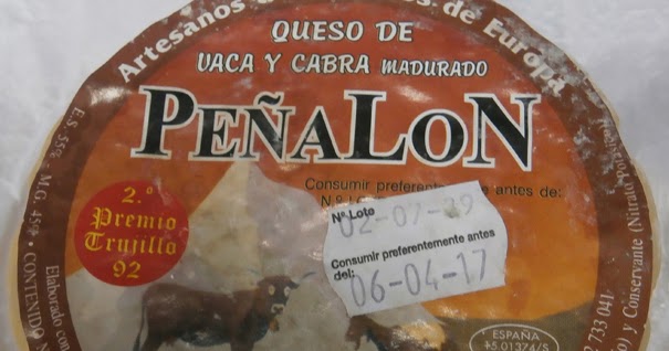 dendecaguelu: Queso Peñalon Vaca y Cabra. DOP Quesucos de la Liebana.