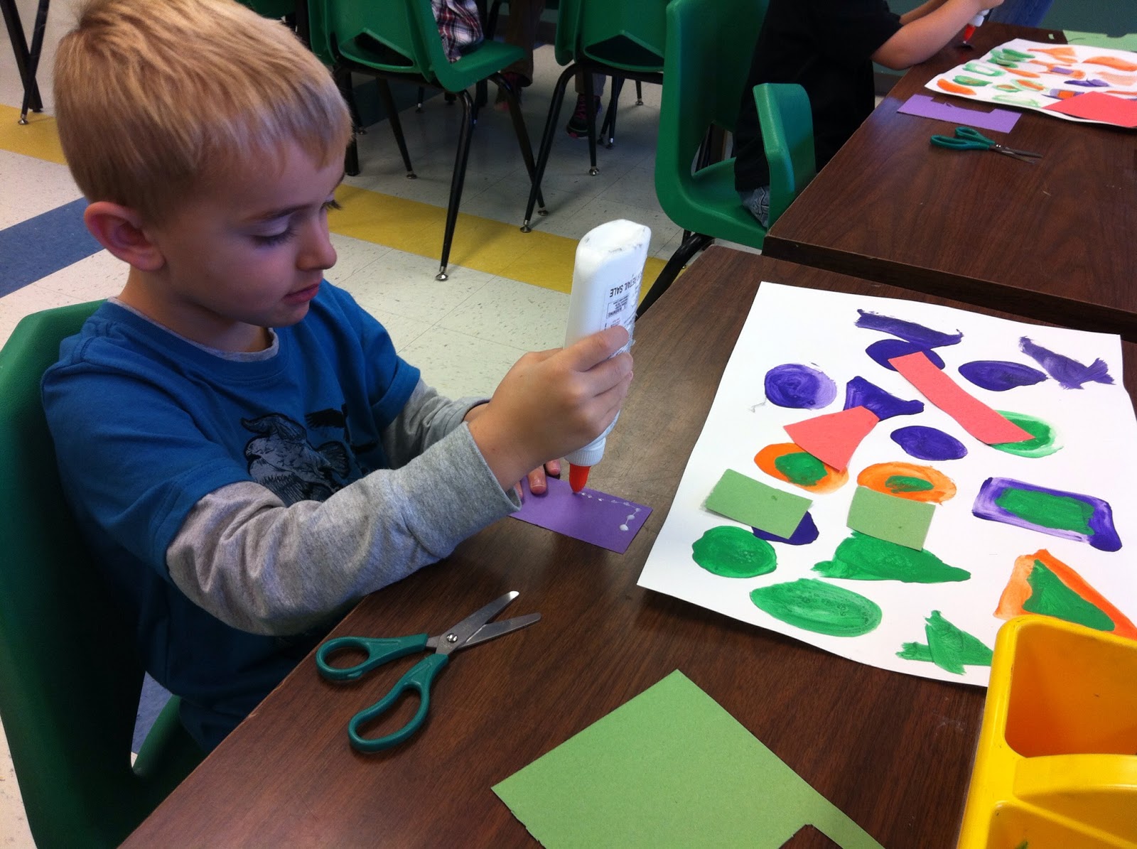 Art Room 104: Kindergarten Secondary Shapes