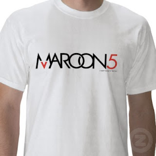 dagang baju band: Maroon 5 T-Shirt