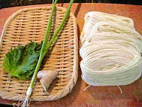 Recipes for Tom: Somen / plain cold somen noodles with dipping sauce