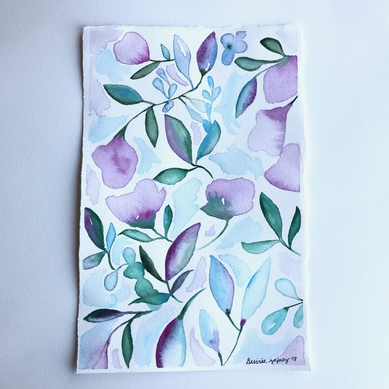 Watercolors & Calligraphy