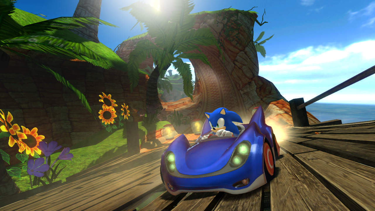 Netto's Game Room: Lugia Reviews Sonic & All-Stars Racing Transformed