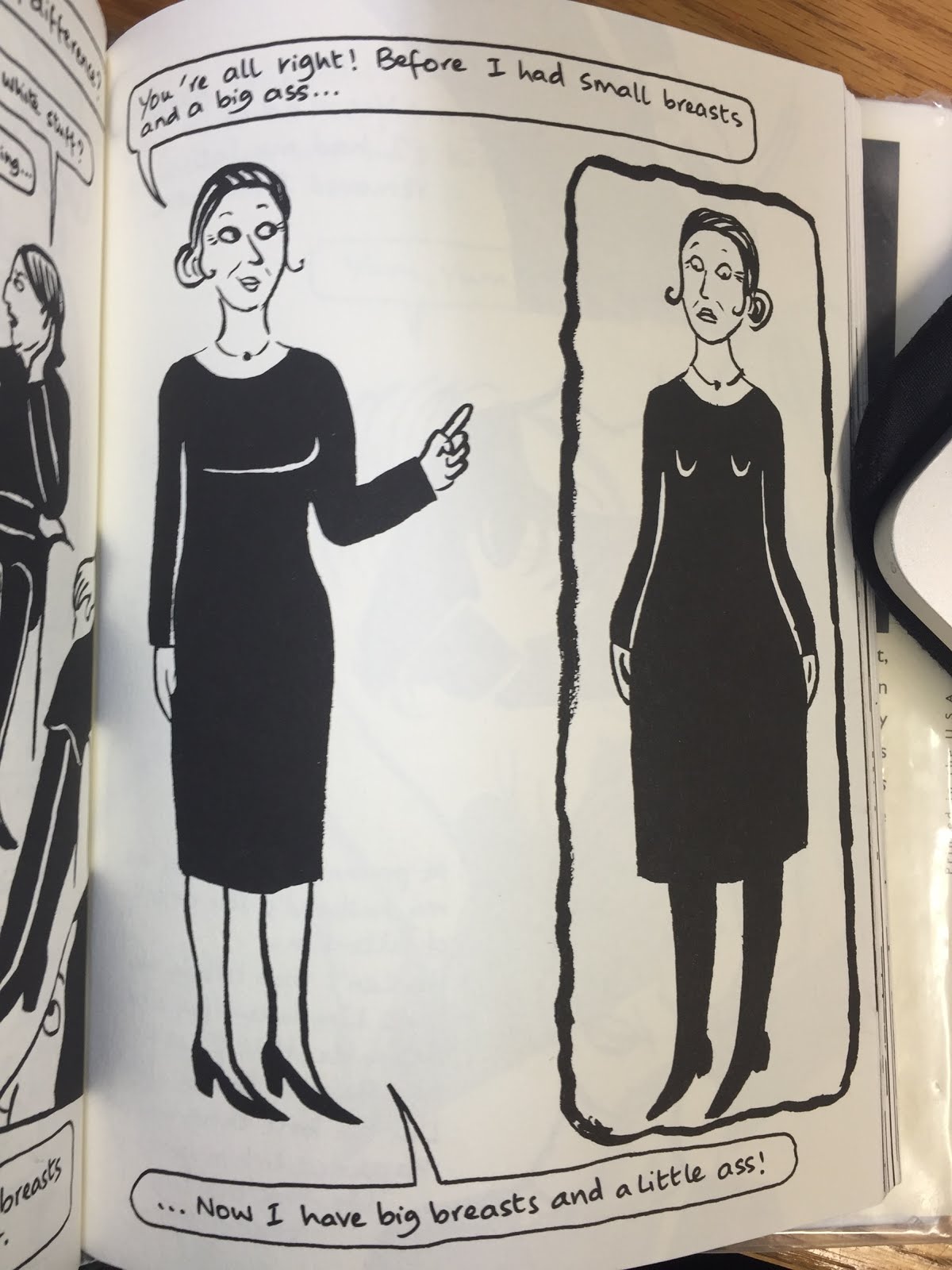 DRAWING AT DUKE: Marjane Satrapi — By Lynn Zhang