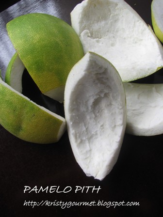 Braised Chicken With Pamelo Pith 自制柚子皮焖鸡肉