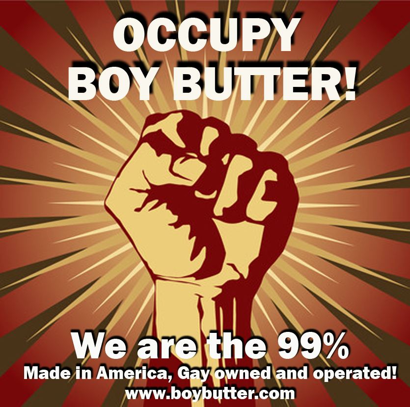 The Buttered Topping: Occupy Boy Butter!