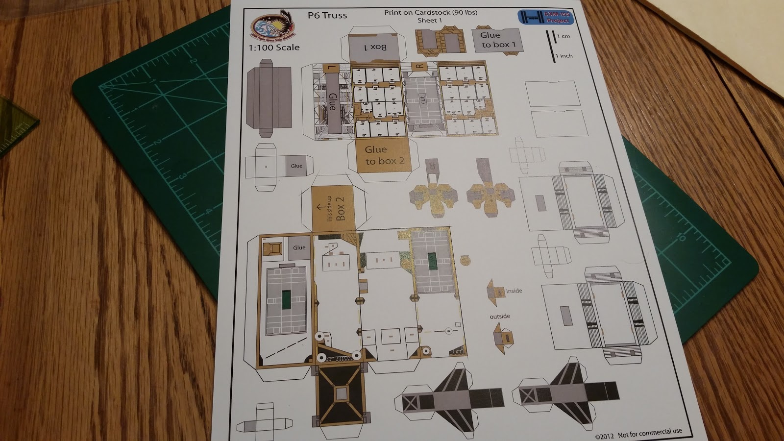 A"Mays"ing Papercraft: ISS "Power Up!"