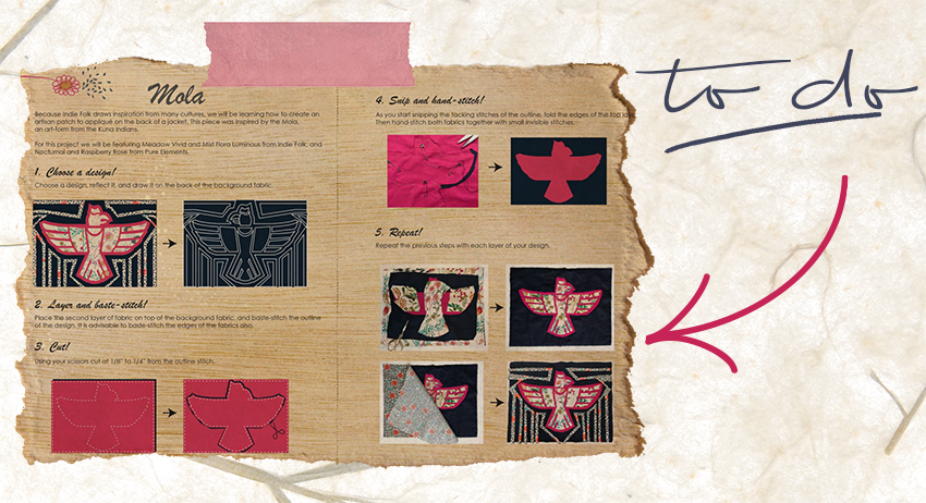 Pat Bravo Design : Learn how to make this Mola