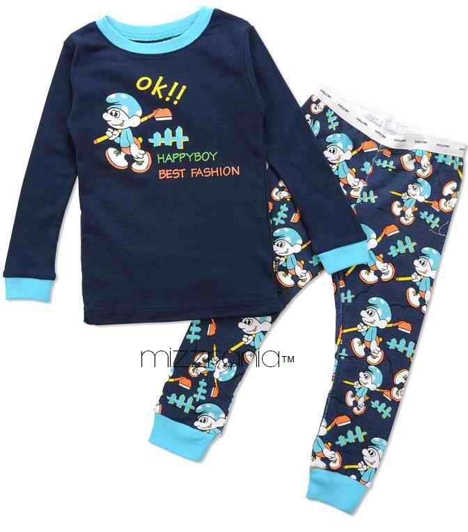 Fabulous & Trendy Kidz: PYJAMAS : SMURF @RM29