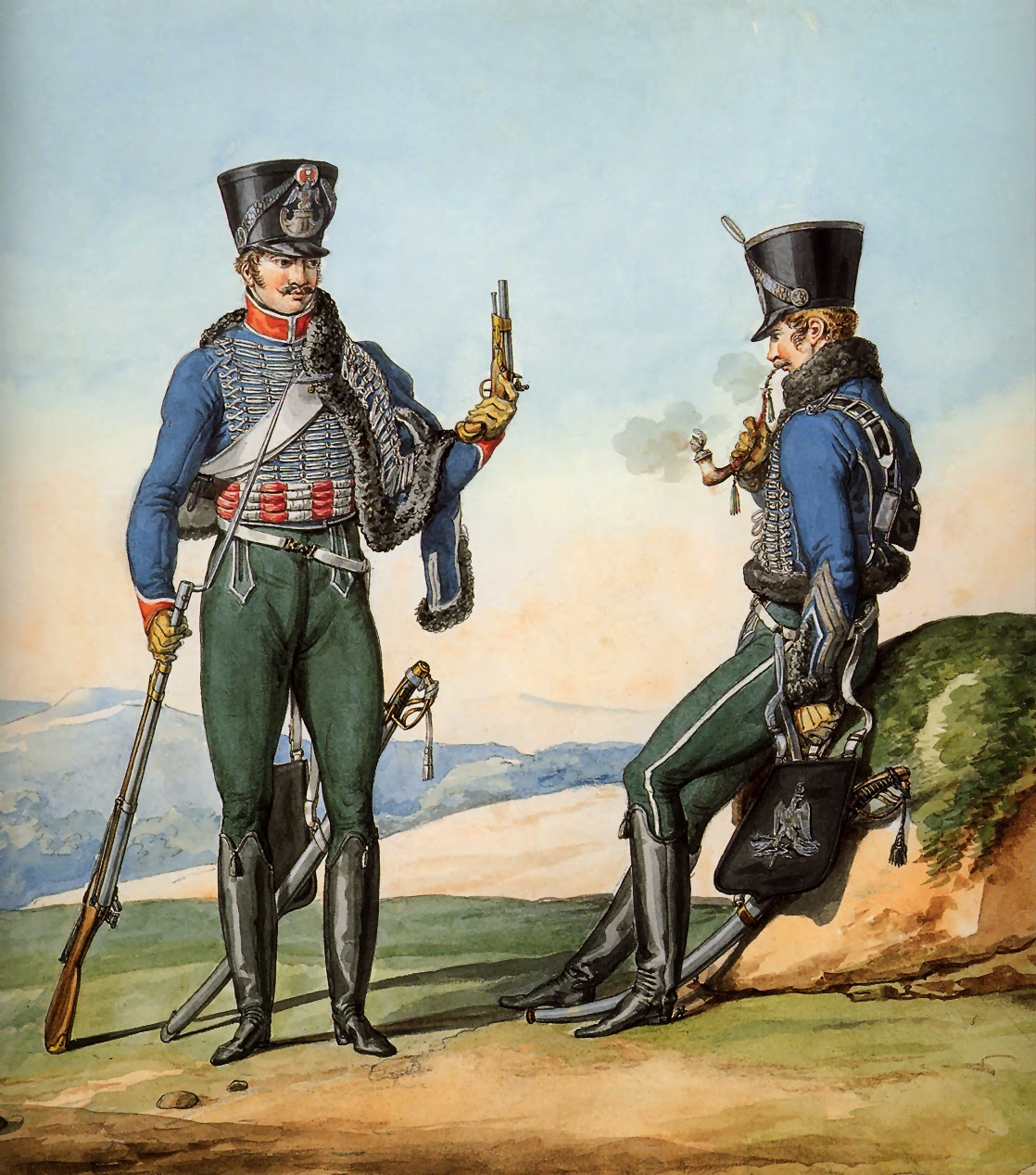 JJ's Wargames: 1st French Hussars