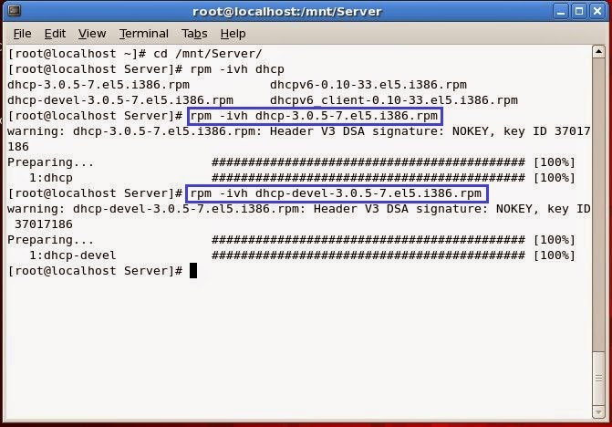 My Solutions: DHCP Server Configuration in RHEL 5