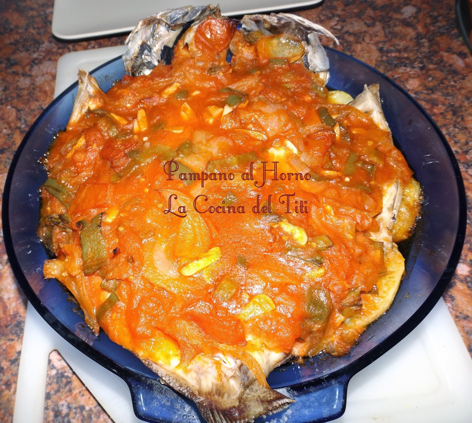 Pampano al Horno - LA COCINA DEL TITI